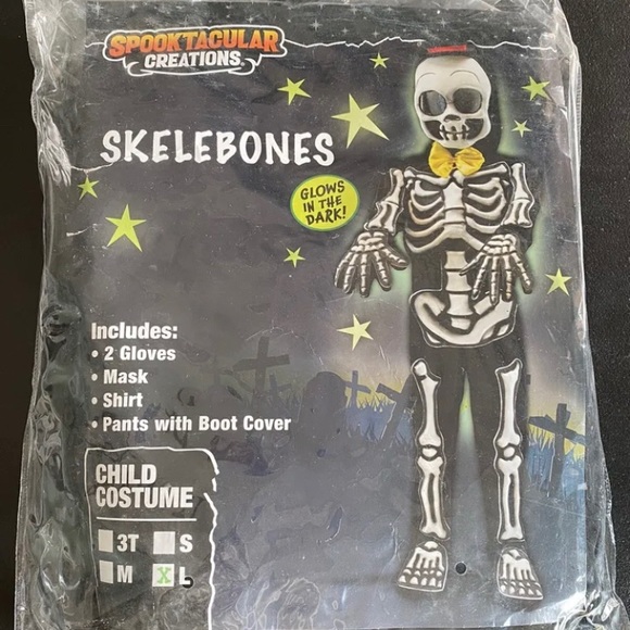 Costumes | Skeleton Costume Spooktacular Creations Skelebones Glow In ...